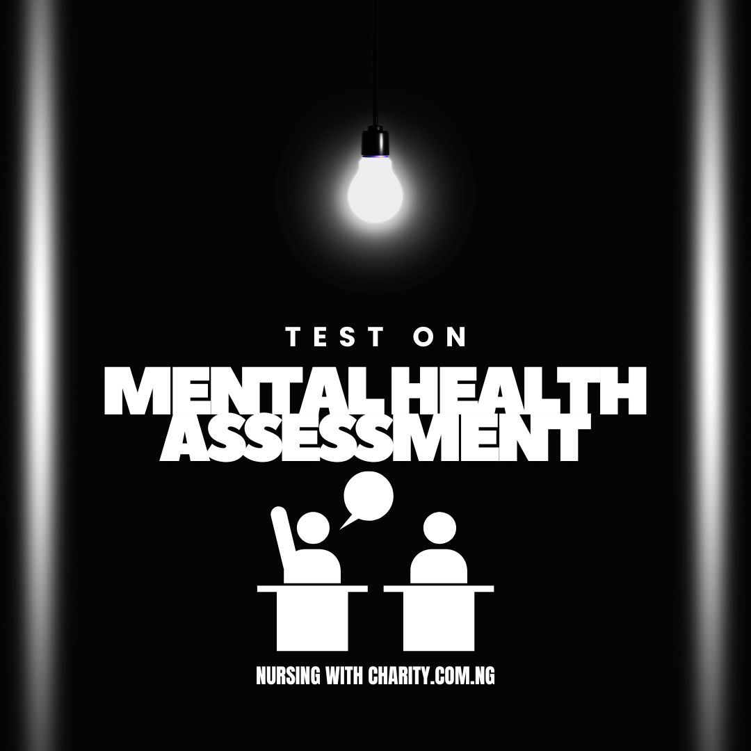 Mental Health Nursing Assessment Quiz